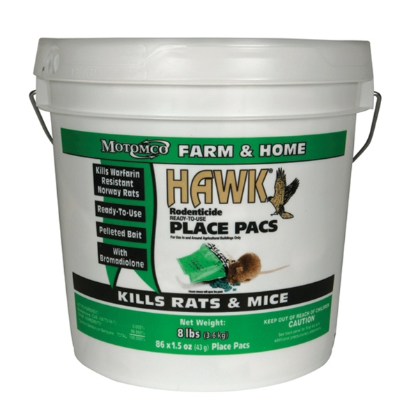 HAWK PLACE PACS RODENTICIDE - Brookville, OH - West Alexandria, OH ...